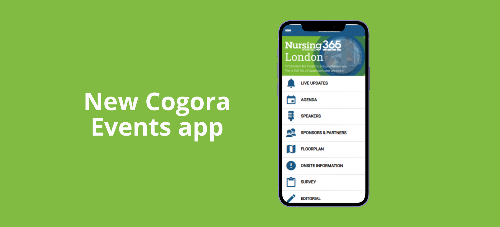 The launch of our new Events app - Cogora